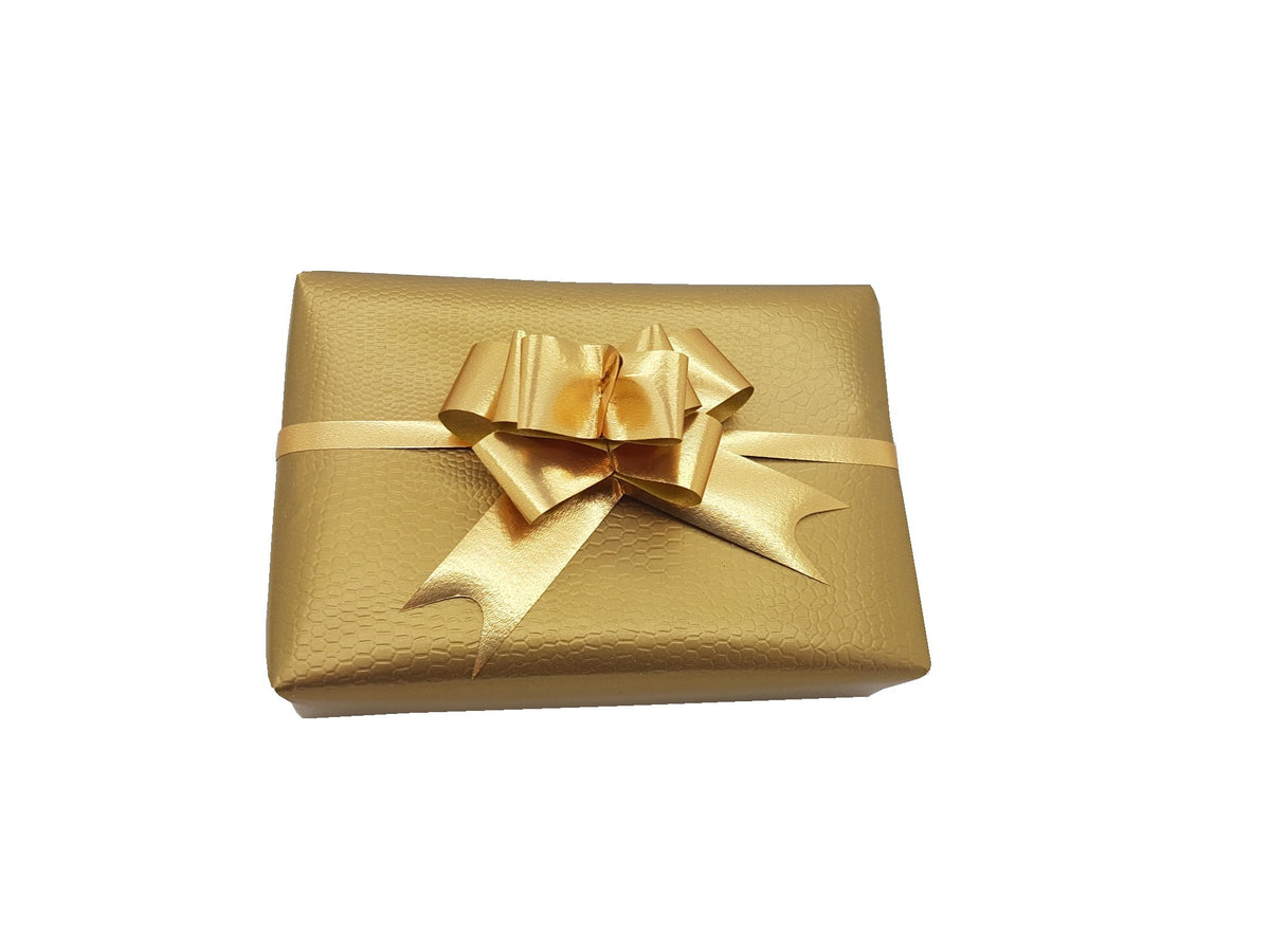Matte Gold Metallic Pull Bows-Matte Gold Gift Bow-Gold Pull Bows – Hallons