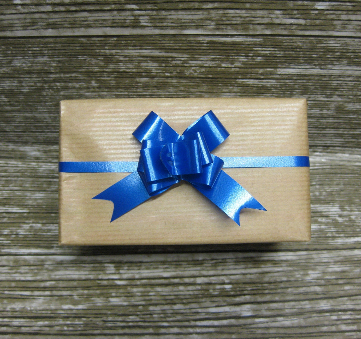 Royal Blue Pull Bows-Mid Blue Gift Bow-Blue Pull-up Bows-Blue ribbon ...