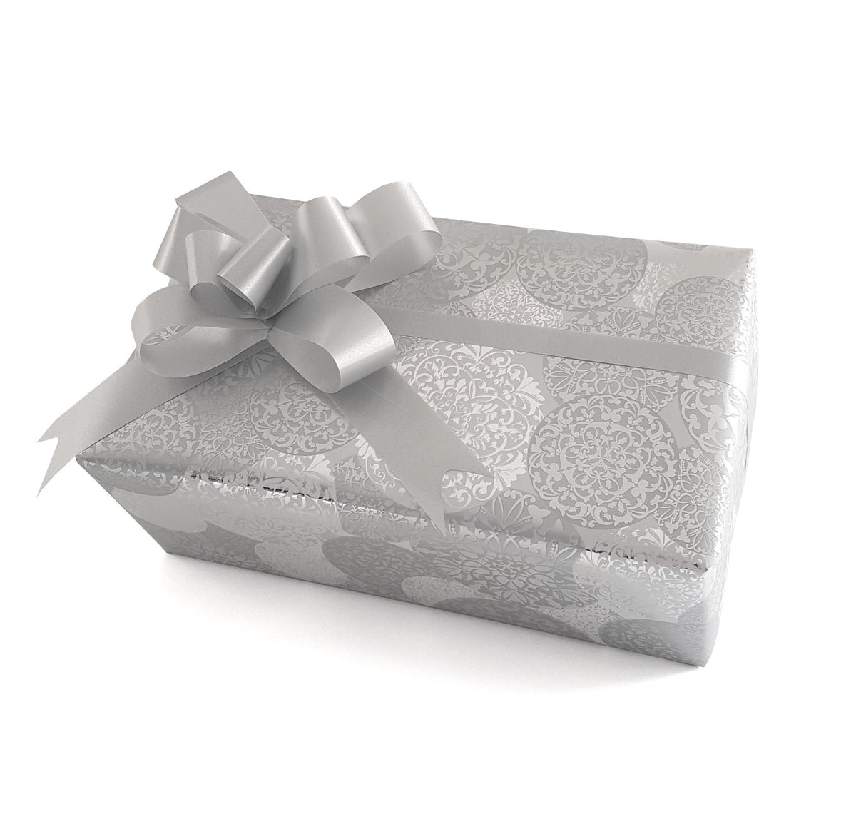 Silver wrapping paper-Silver Trade Gift Wrap-Silver Trade Gift Wrap ...